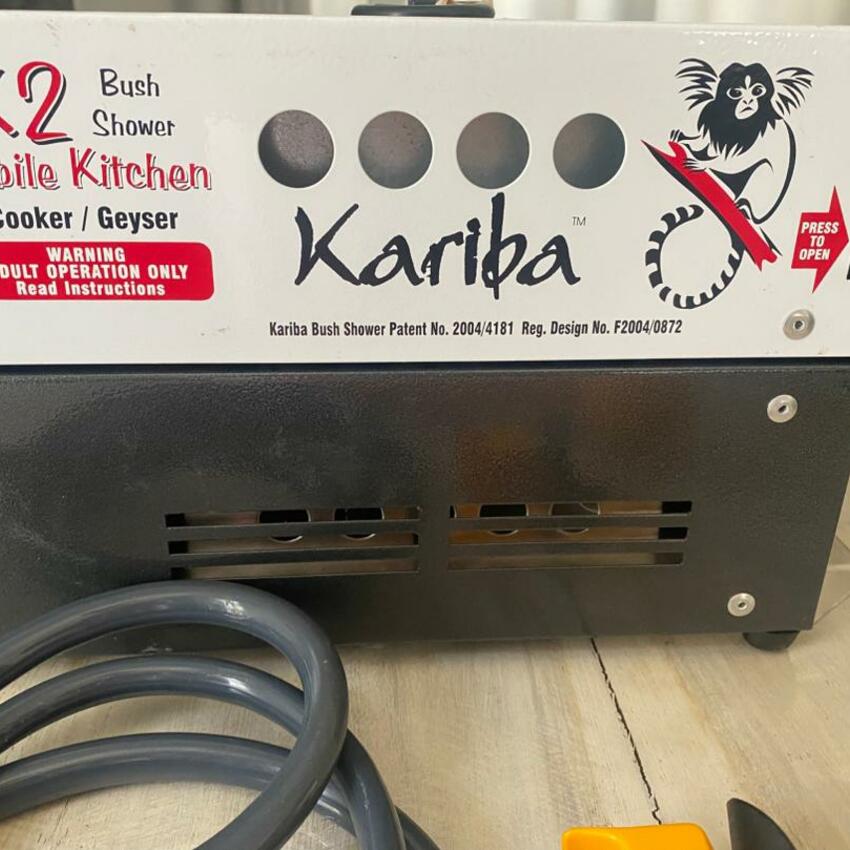 Kariba Camping Shower - Cooker Combo JuggleBee