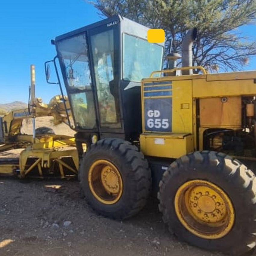 2008 Komatsu GD655-3A Motor Grader JuggleBee