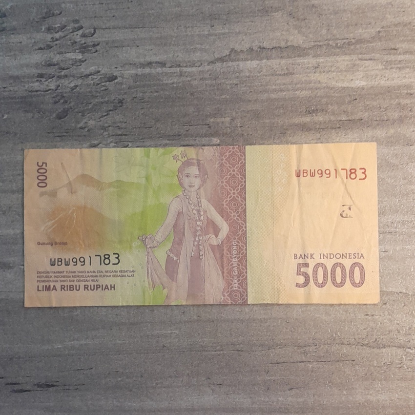 Indonesia 5000 Lima Ribu Rupiah JuggleBee